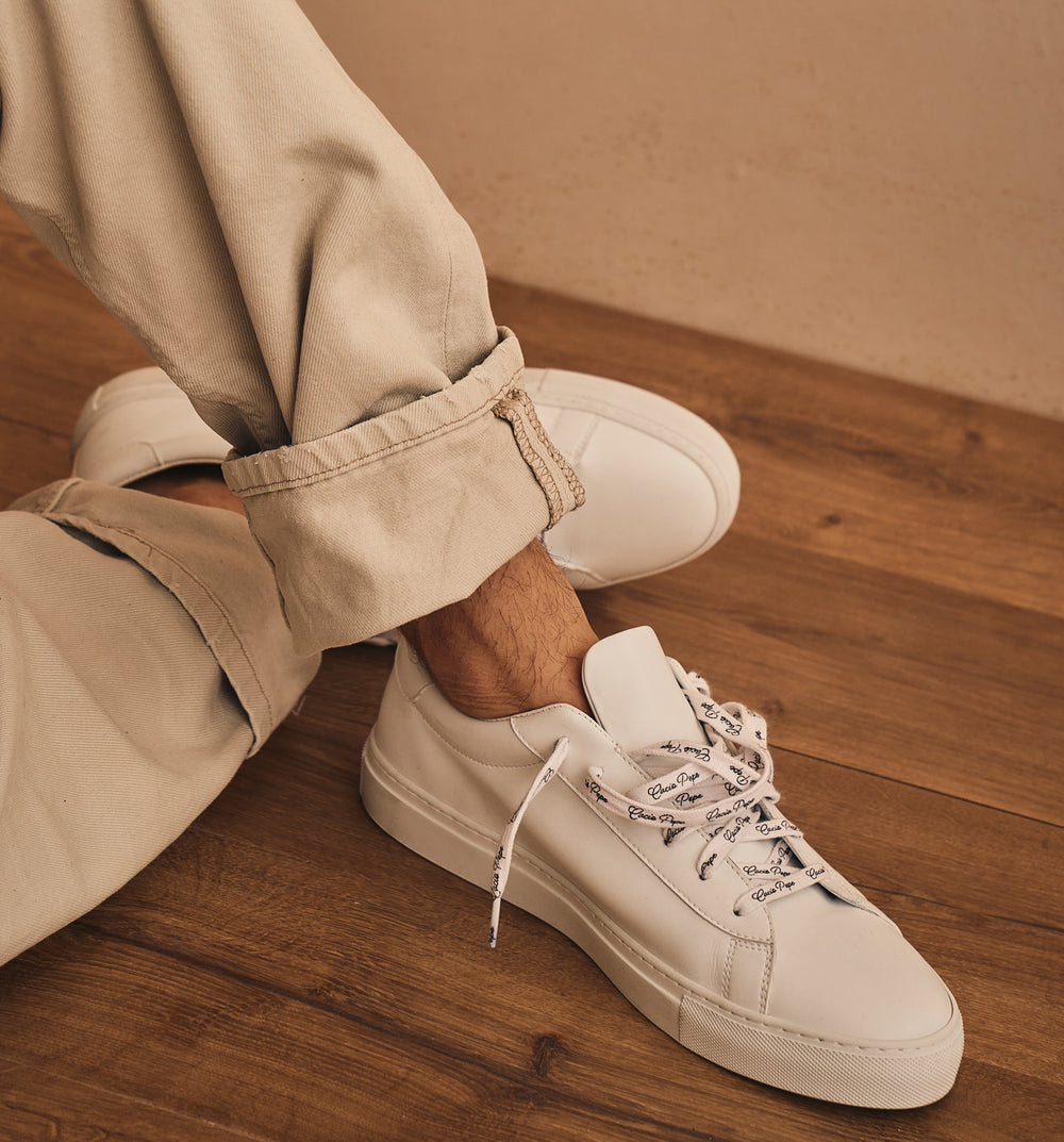 Primo Sneaker White – Cacio Pepe